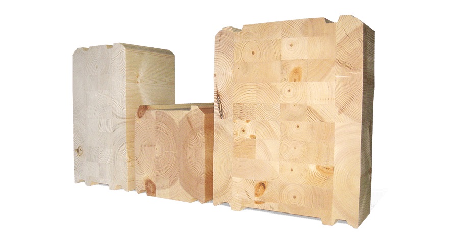 Maxihirsi - Hirsiset hirsitalon korkeampi painumaton hirsi